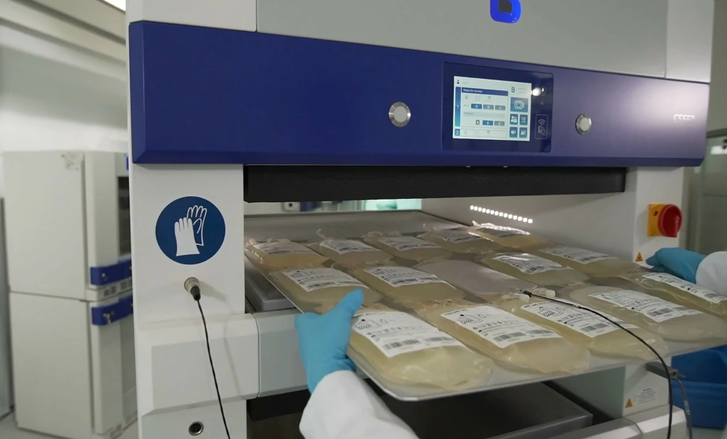 Plasma Contact Shock Freezer CSF61 L - Air-Cooled - B Medical Systems