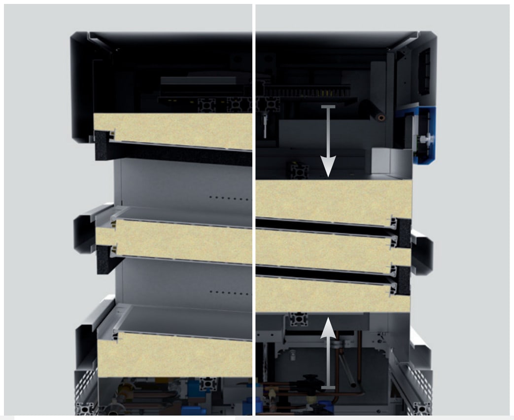 Plasma Contact Shock Freezer CSF61 S - Split Model - B Medical Systems