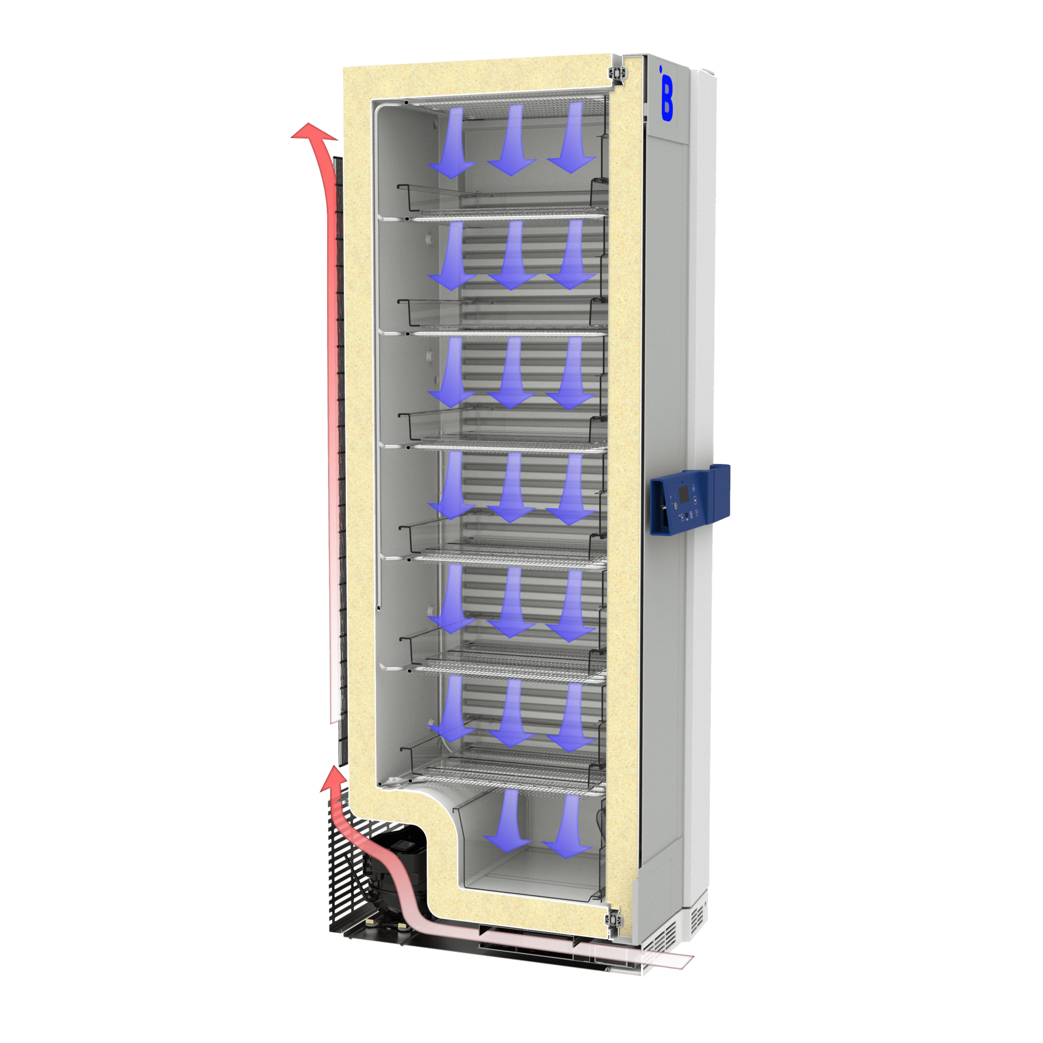 Plasma Storage Freezer F131 - B Medical Systems