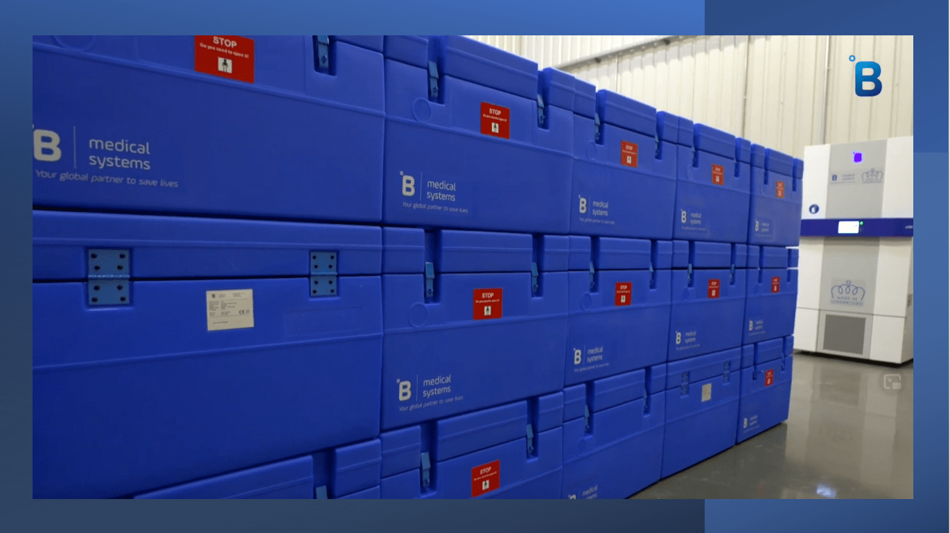 COVID-19 Vaccine Cold Chain solutions - B Medical Systems