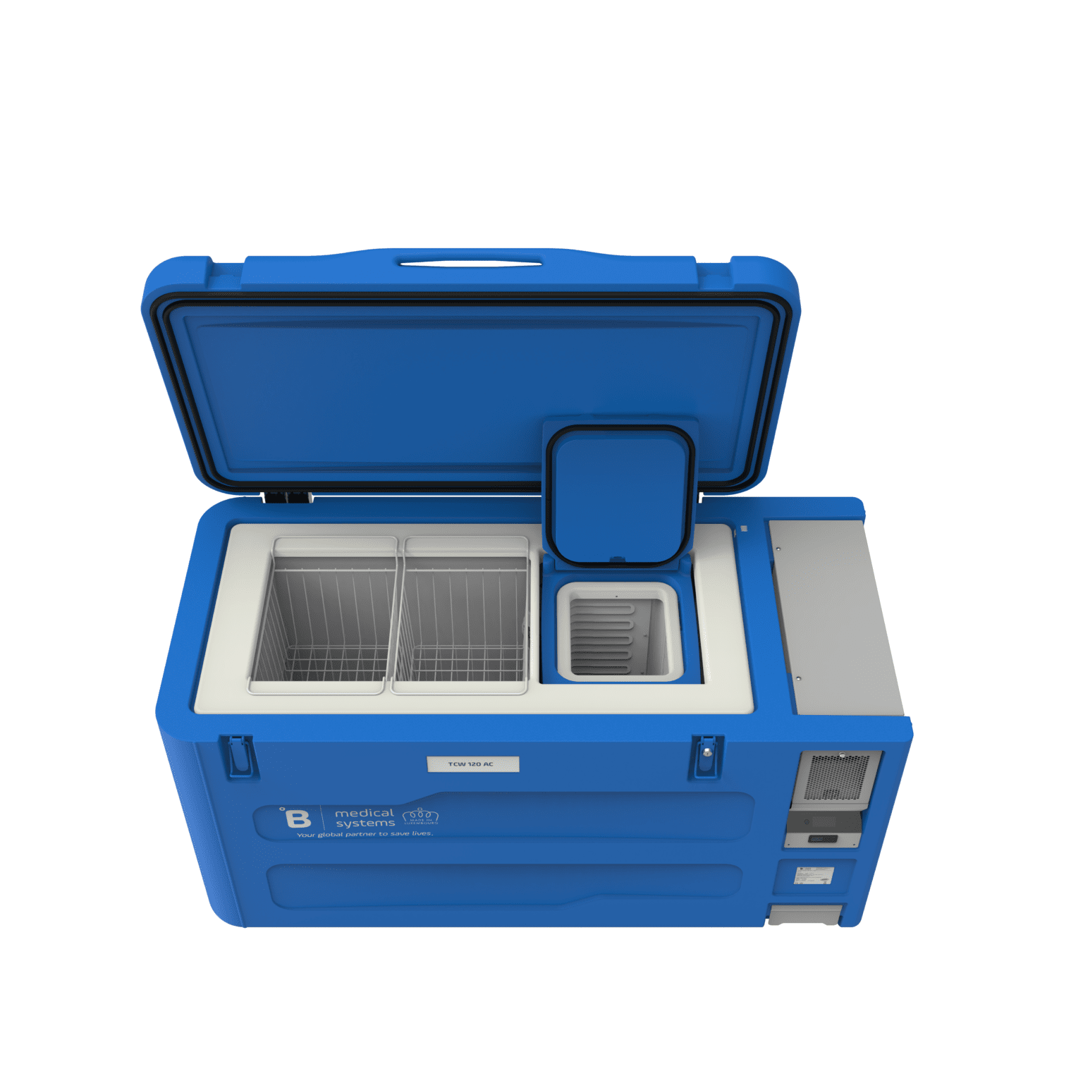 Vaccine Refrigerator / Ice-pack Freezer TCW 120 AC - B Medical Systems