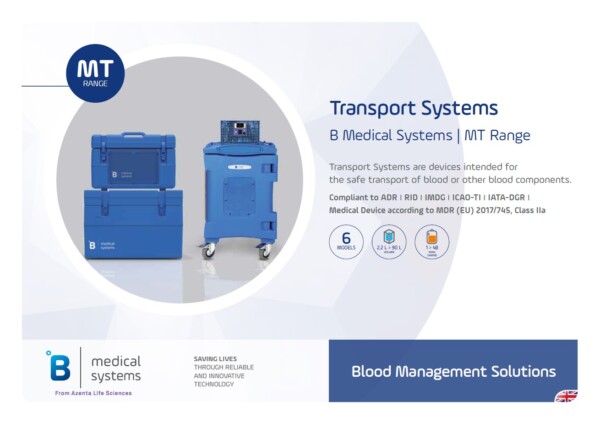 Blood Transport Box & Container - Durable for Intensive Use - B Medical ...