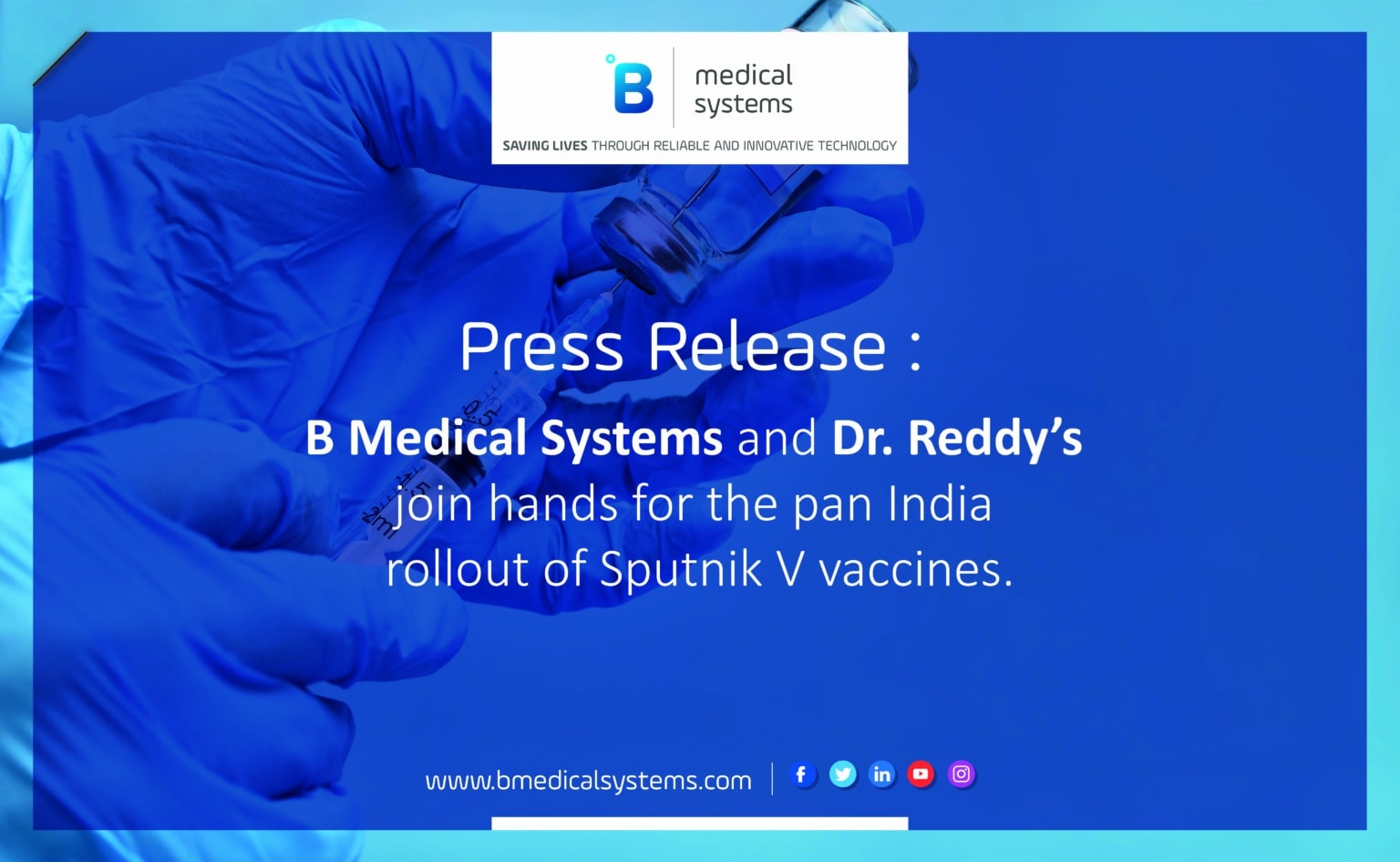 B Medical Systems et le Dr. Reddy's s'associent pour le déploiement pan ...