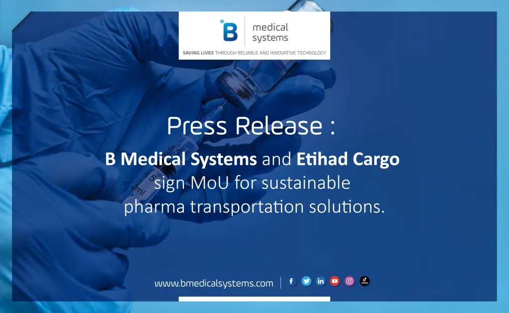 Etihad Cargo signe un protocole d'accord avec B Medical Systems pour ...